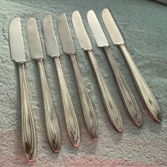 Insico | Dining | 8 Vintage Insico Flatware Knives | Poshmark
